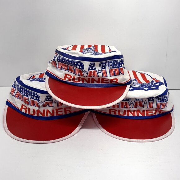 None | Accessories | 3 Vintage Amerathon Painters Caps Hats Lightweight ...